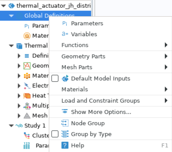 3. COMSOL Desktopの使用方法 - COMSOL Multiphysics利用の手引き